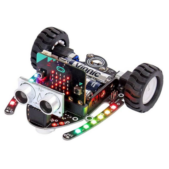 4tronix Bit:Bot XL robot inkl. Ultrasonic Sensor til Micro:bit – Skolehuset.no