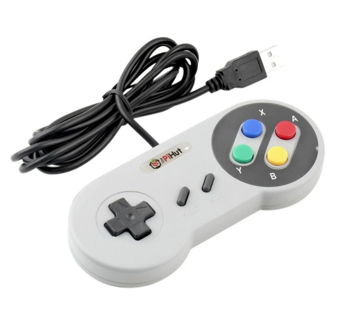 Retro Nintendo Gaming Controller – Skolehuset.no